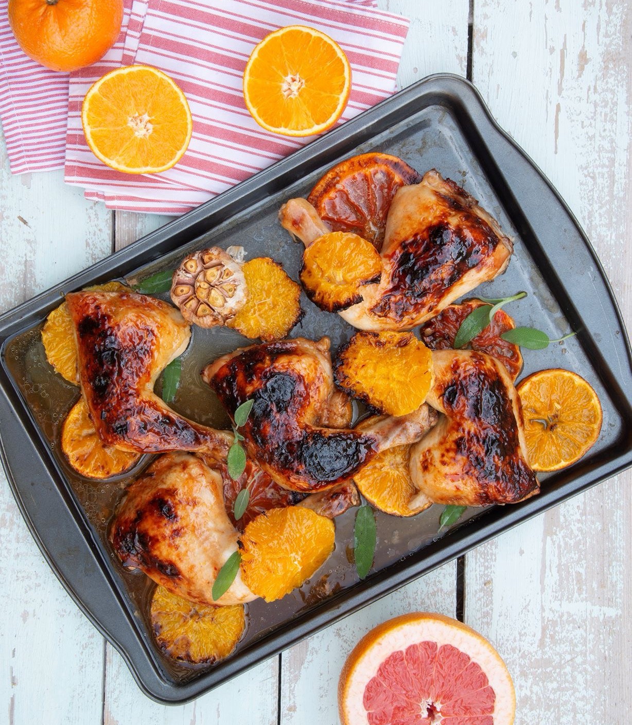 Muslos de pollo con cítricos – Stellusz place